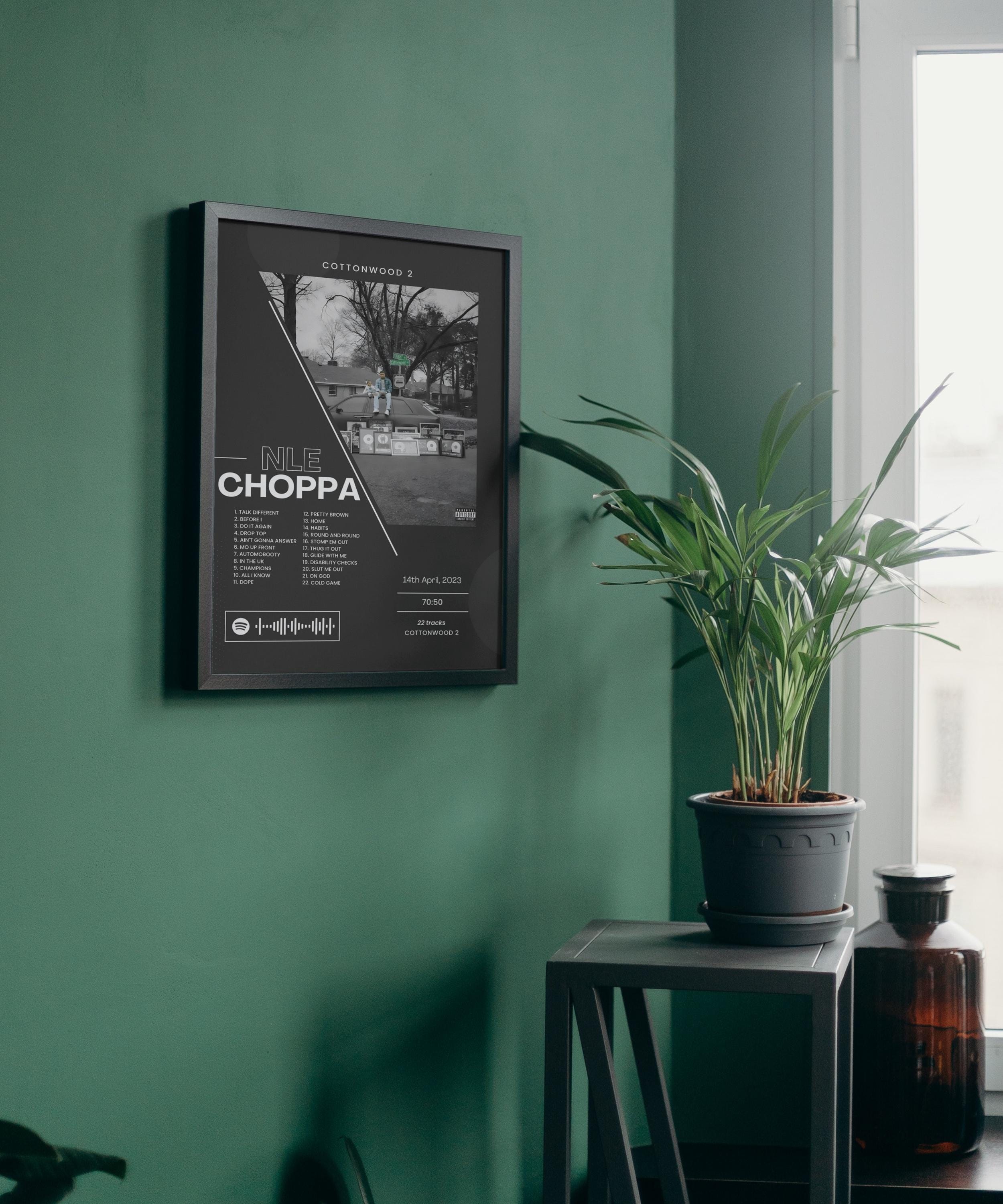 NLE Choppa - Cottonwood 2 Album - Exclusive Digital Poster Available ...