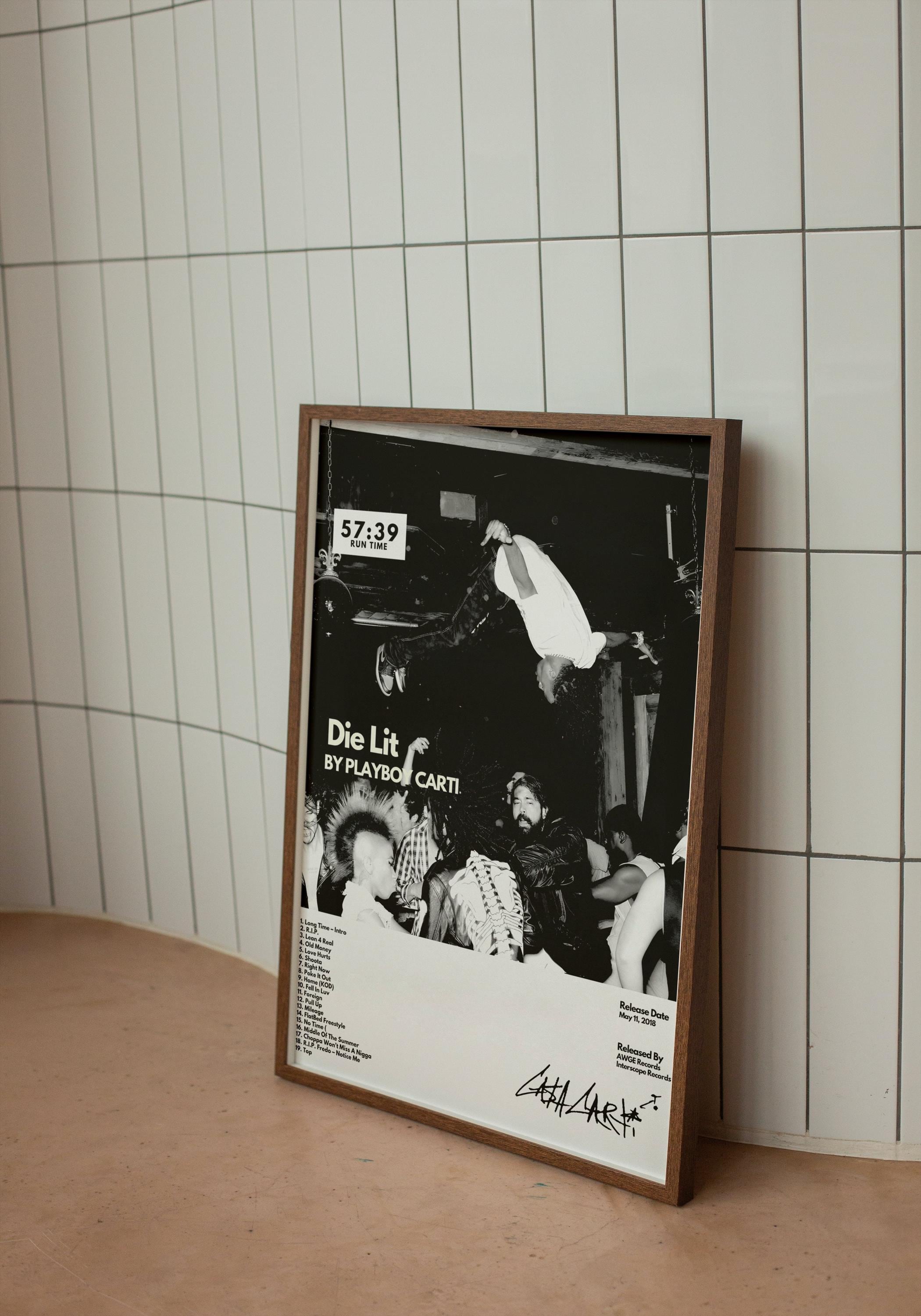 Playboi Carti - "die Lit" Album - Exclusive Digital Poster Available ...