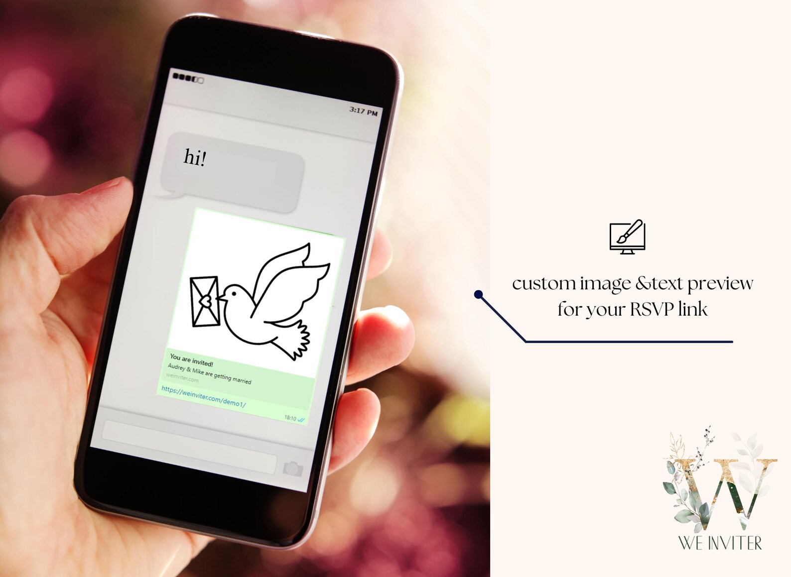 Online Rsvp, Mini Wedding Website, Digital Invitation, Mobile RSVP ...