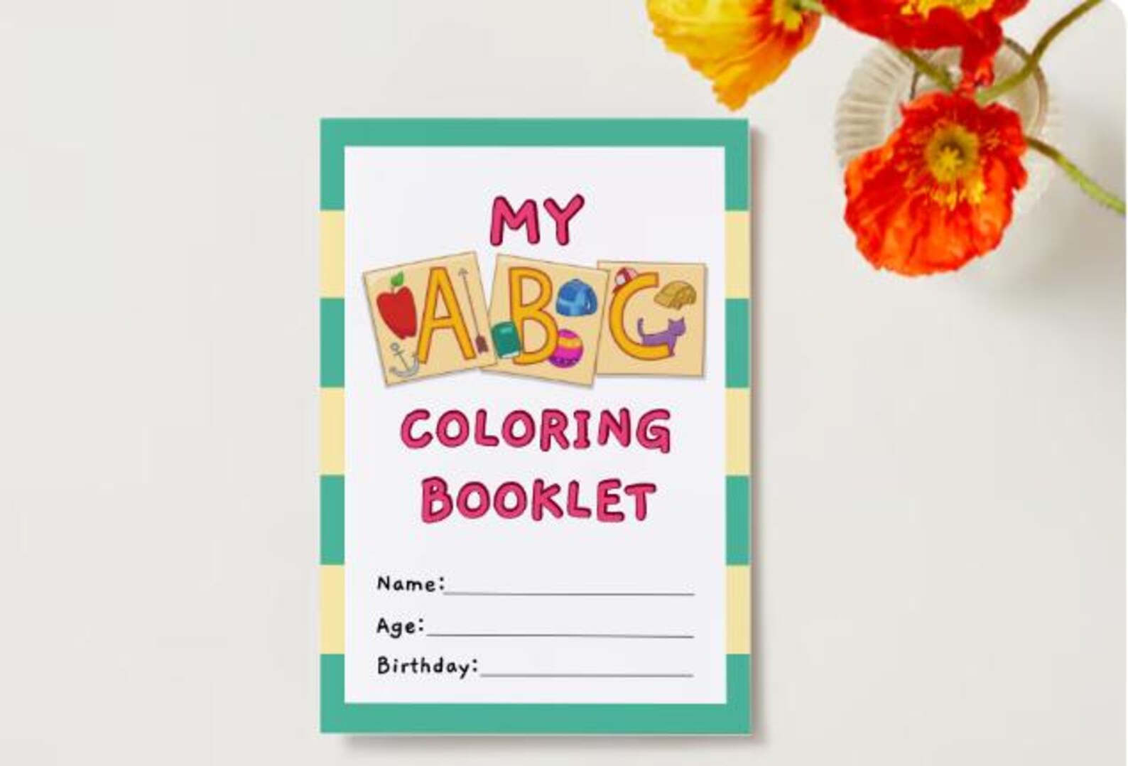 2 Jungle Animal Coloring Books, and an Alphabet Coloring Book. Children ...