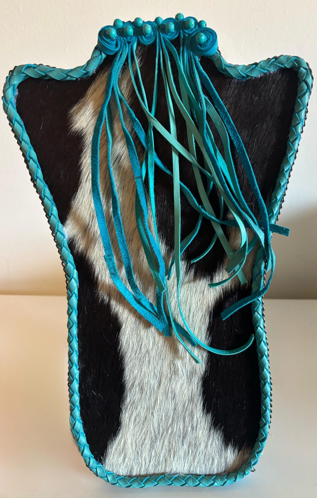 Cowhide Necklace Stand - Etsy