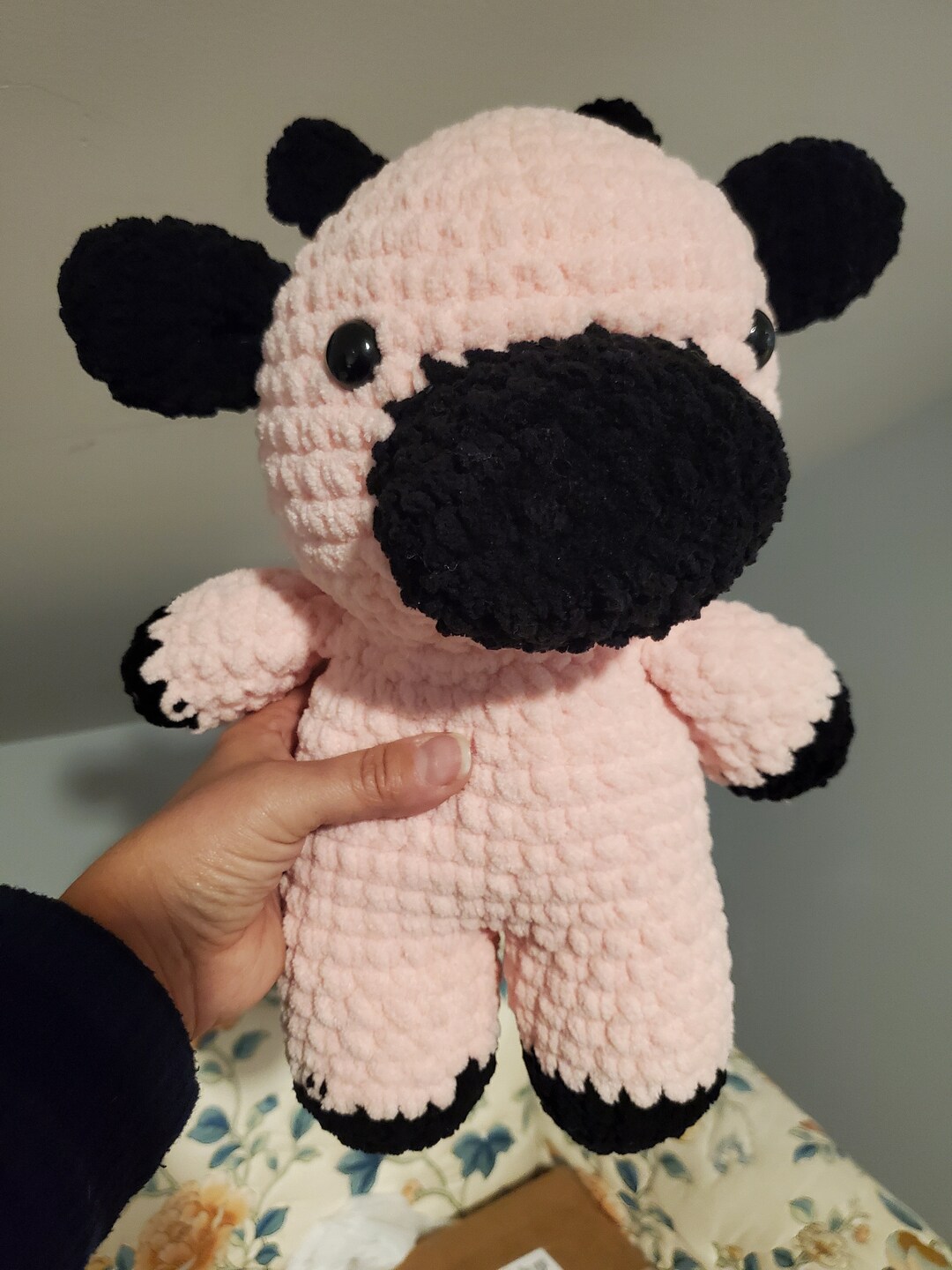 Barbie Cow Plushie /pink & Black - Etsy