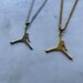Handmade Jordan Necklace - Air Jordan Pendant - Jumpman Necklace - 23 ...
