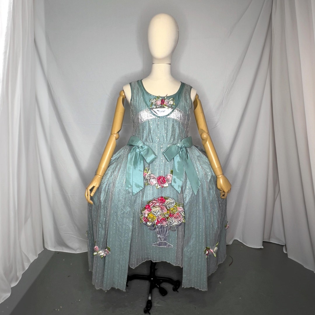 20s Costume Handmade Bespoke, Unisex Hand-painted One of a Kind High ...