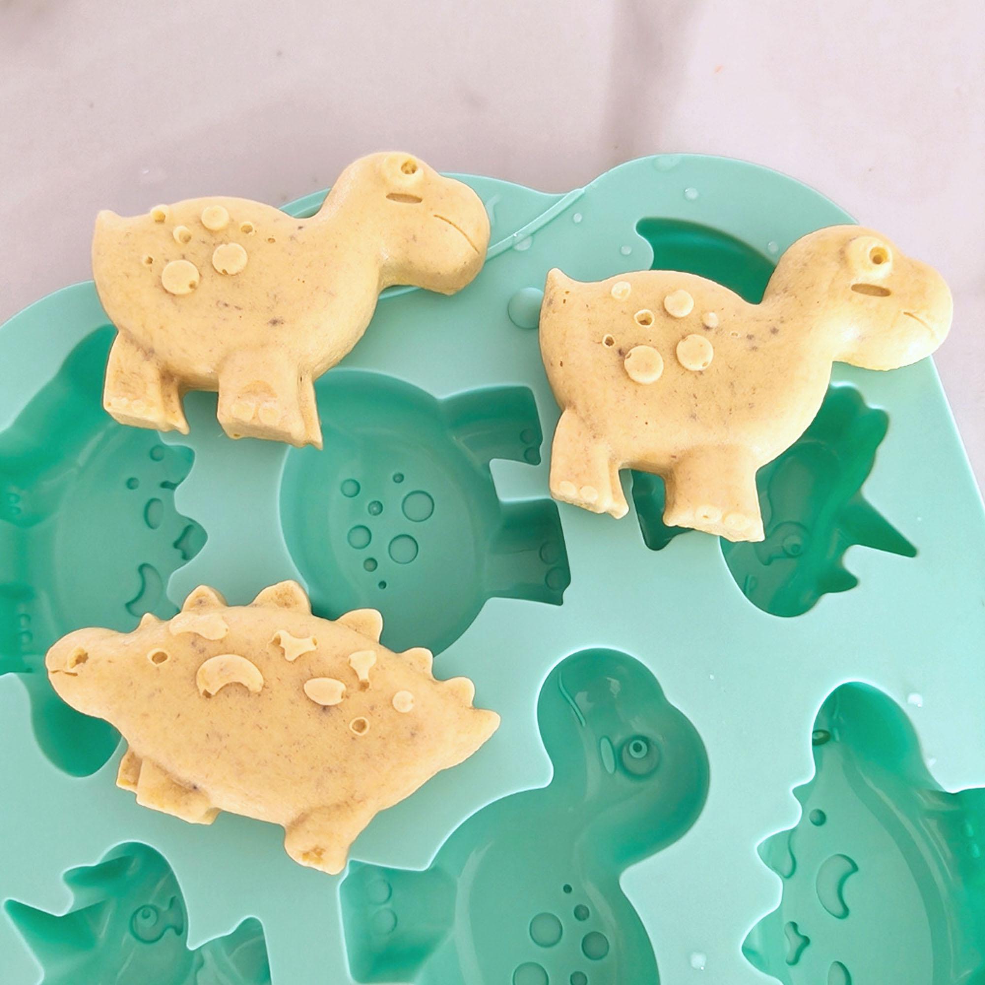 Creative Dinosaur Godzilla Ice Cube Silicone Mold,dinosaur Theme Mold ...