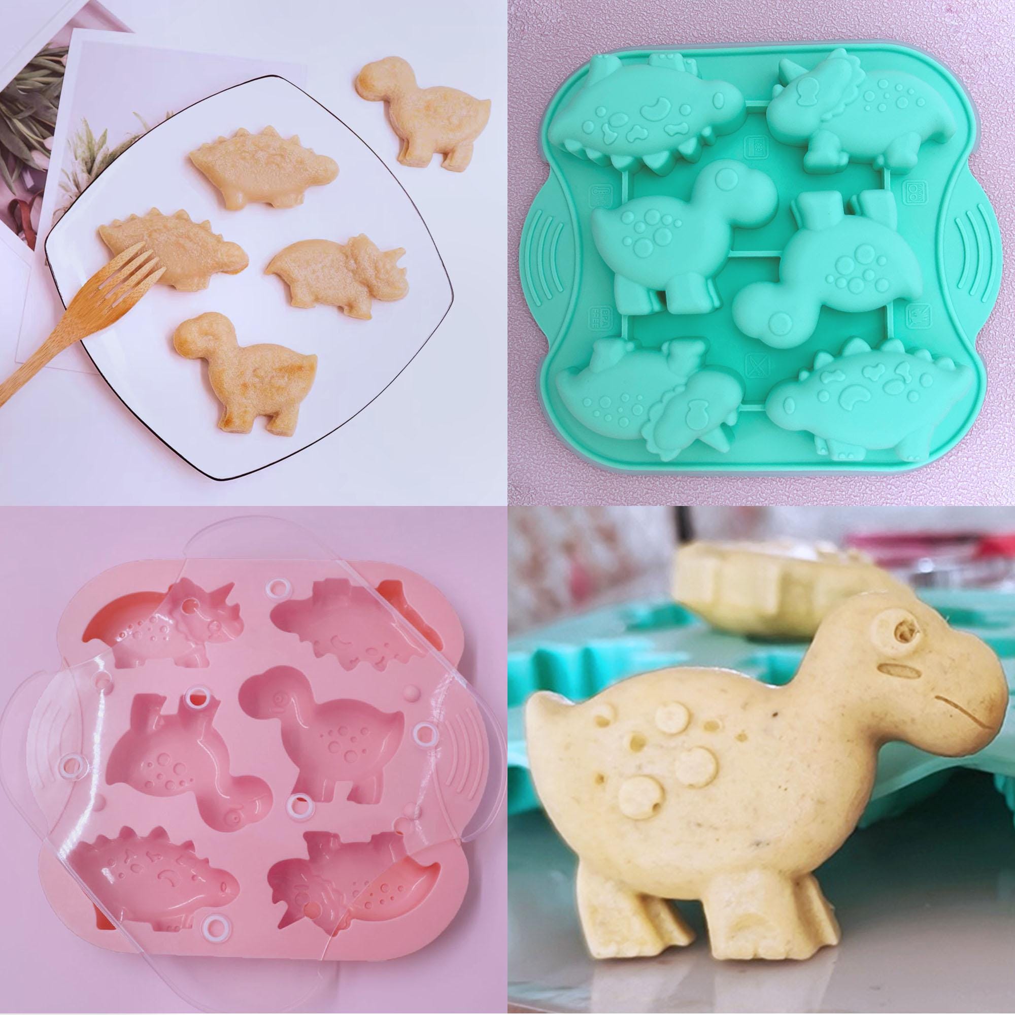 Creative Dinosaur Godzilla Ice Cube Silicone Mold,dinosaur Theme Mold ...