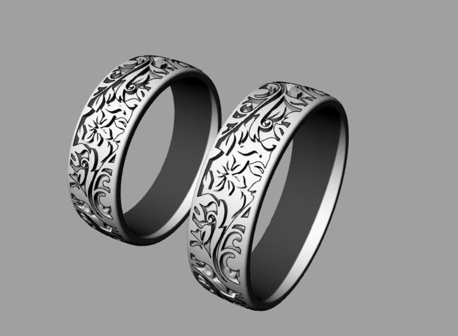 STL 3D Model Jewelry CAD File for 3D Printing/wedding Ring Ring/3d ...