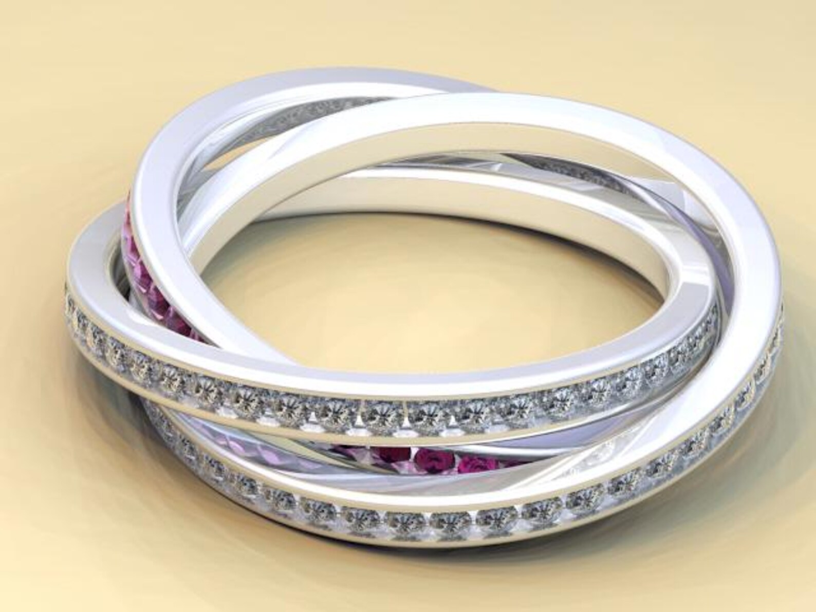 STL 3D Model Jewelry CAD File for 3D Printing/cnc/ Classic Ring / 3D ...