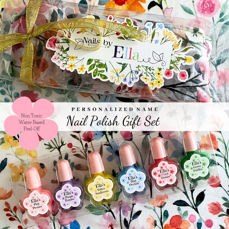 Custom Nail Polish Kit - Etsy
