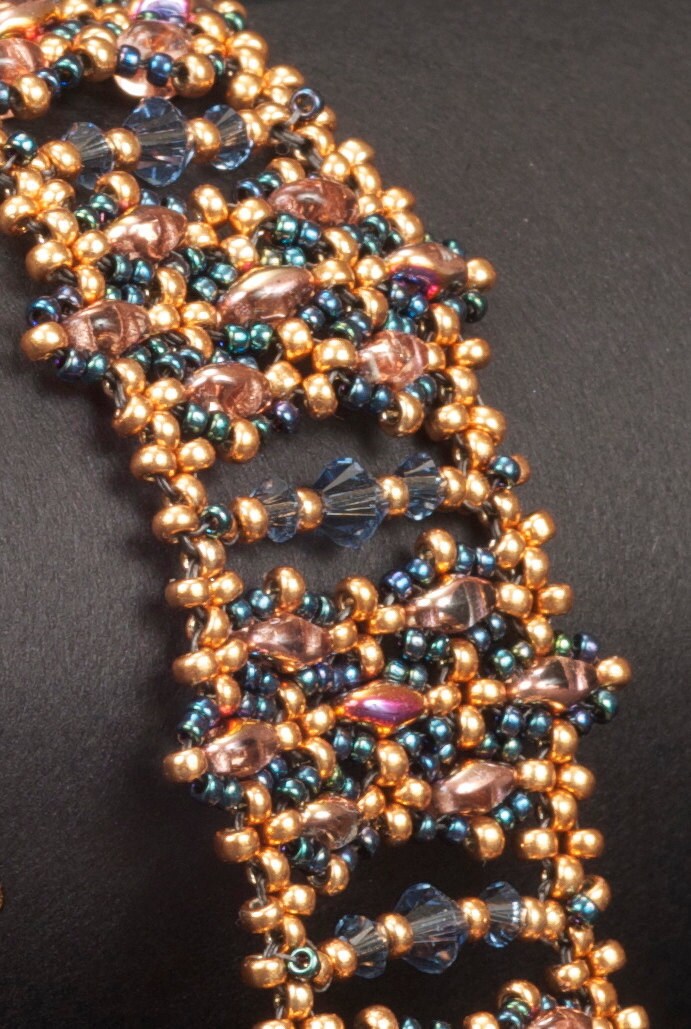 Castles Bracelet - A Beadweaving Tutorial - Etsy