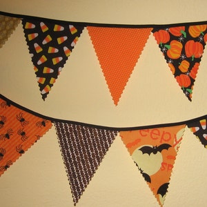 Mini Pennant Banner - Spooky Halloween - READY TO SHIP - Etsy