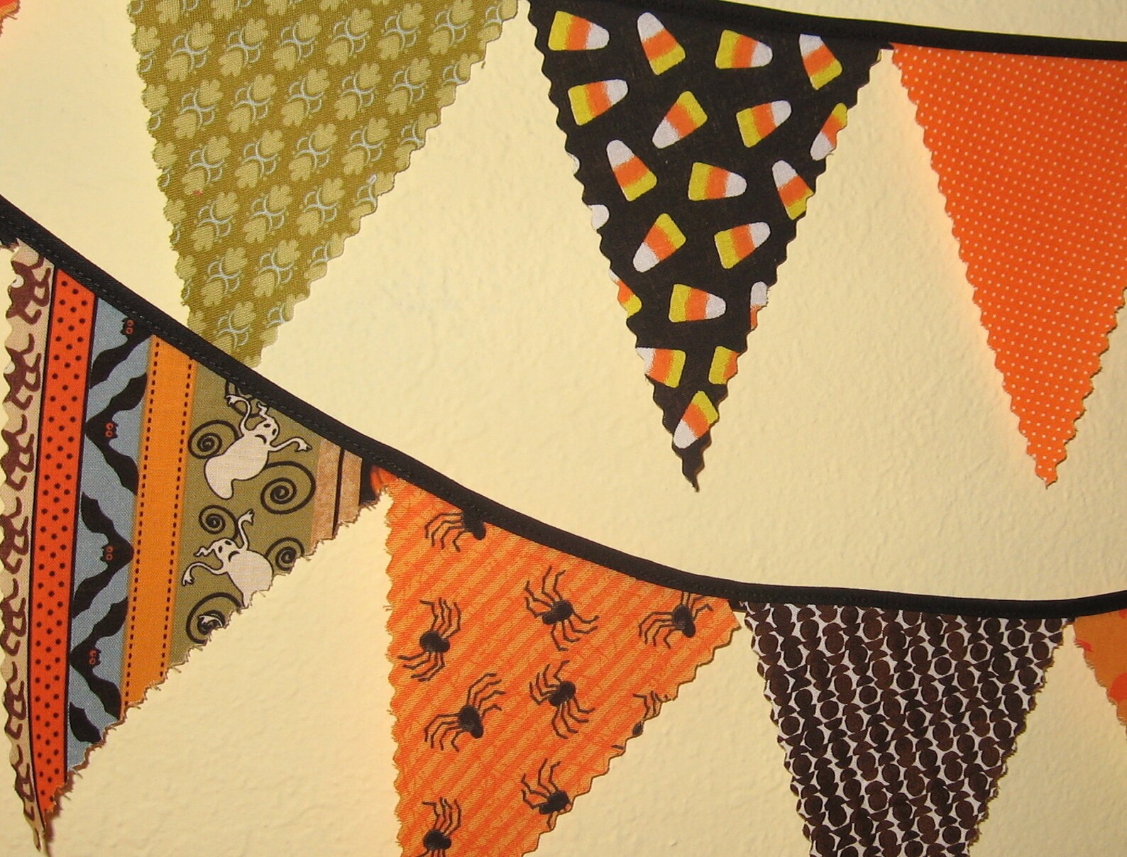 Mini Pennant Banner Spooky Halloween READY TO SHIP - Etsy