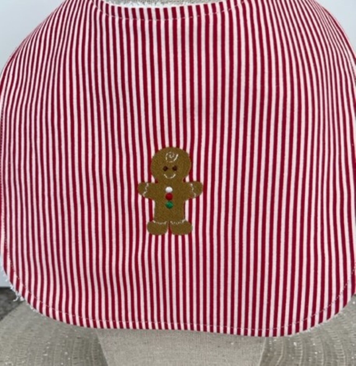 Christmas Baby Bib - Gingerbread Man - Etsy