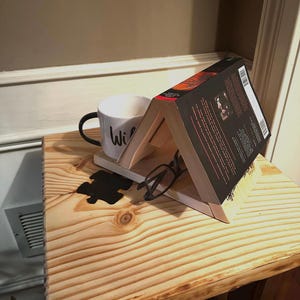 Rustic Book Holder - Etsy