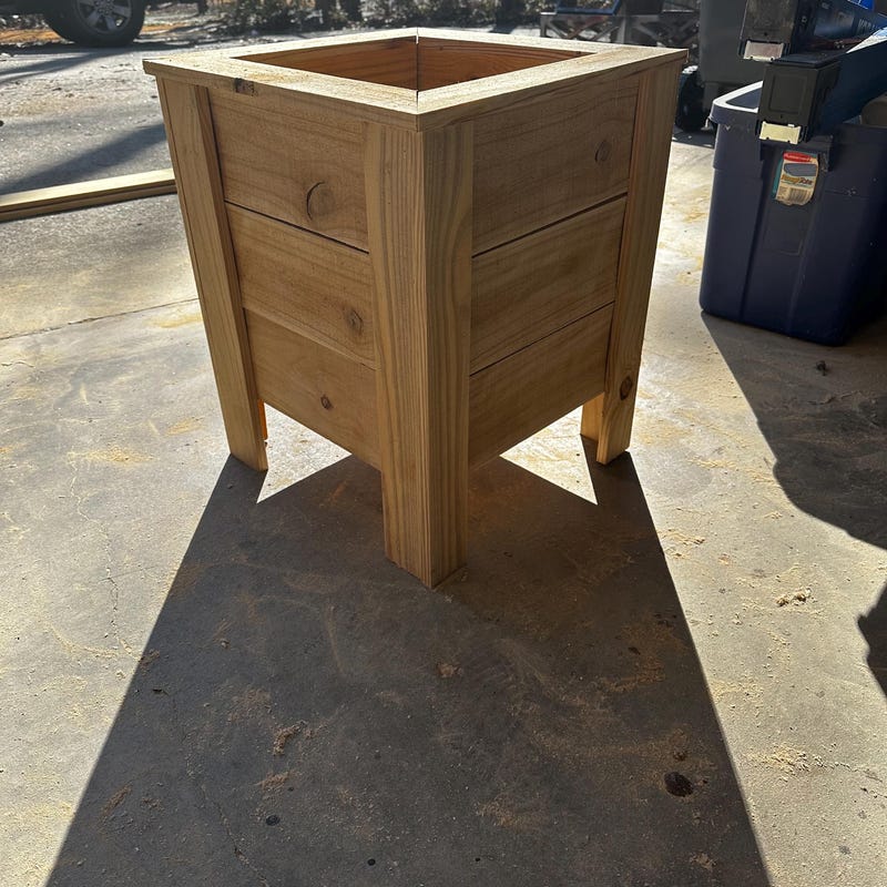 Rustic Planter Box - Etsy