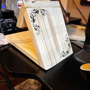 Rustic Book Holder - Etsy