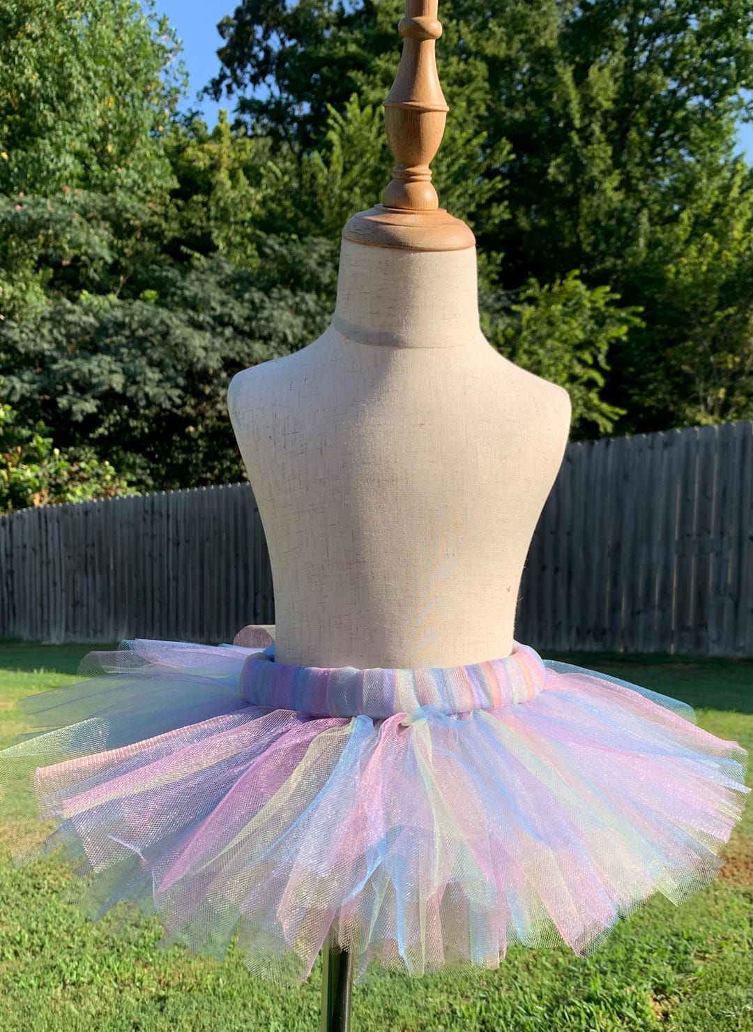 Tutu | Birthday Tutu | Pastel Rainbow Tutu | 1st Birthday | Girl Tutu ...