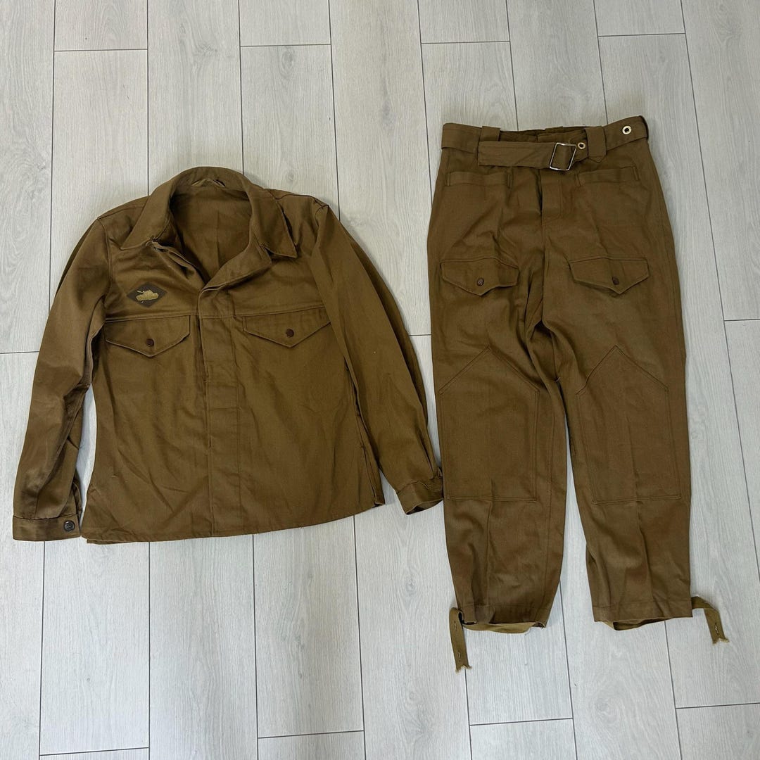 Soviet Russian Army Tanker Suit Tankman Uniform Overalls Tank Jumpsuit ...