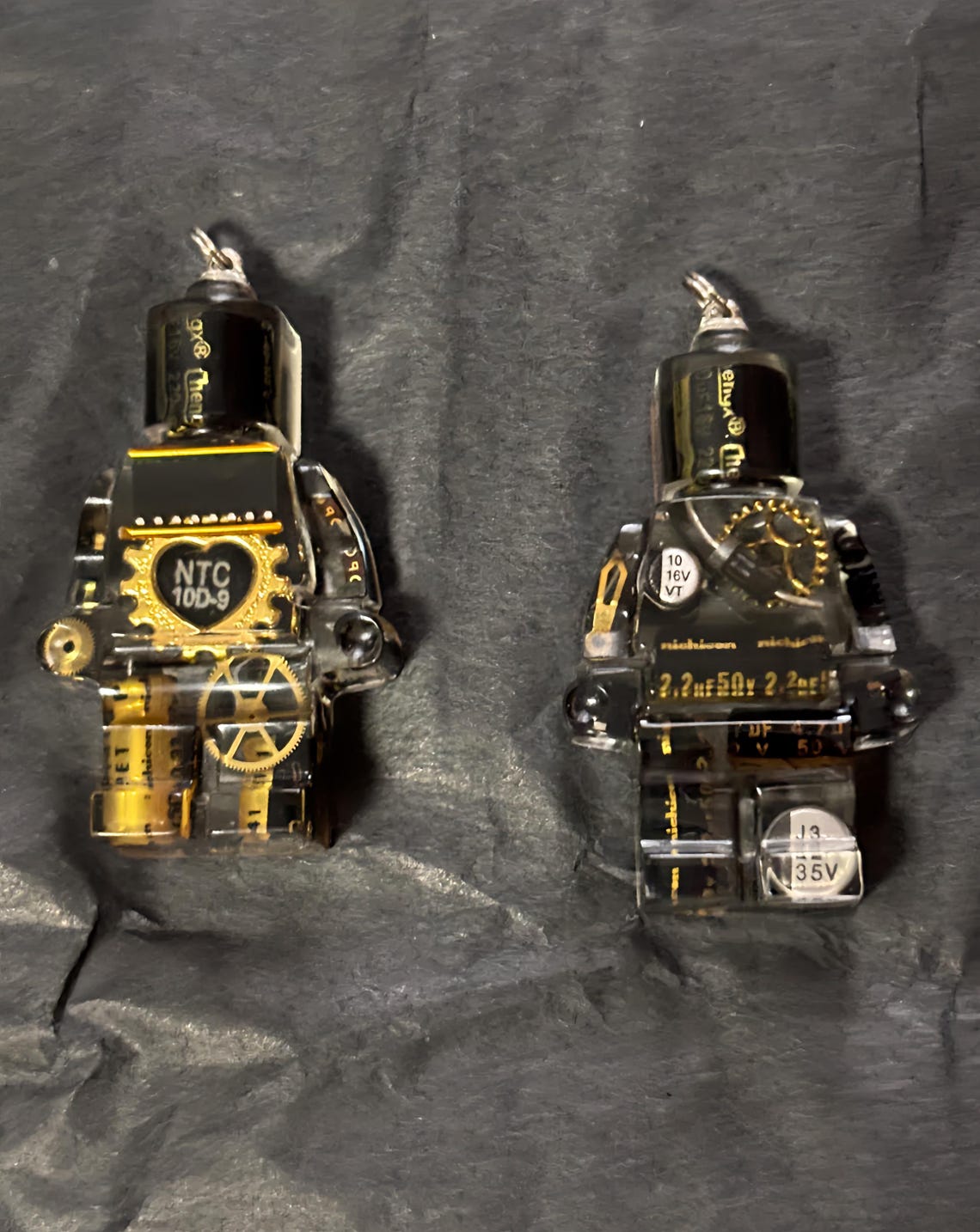 Customizable Hand-painted Robot Pendant Personalized and Creative ...