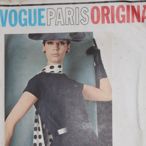 Sewing Pattern Vintage 1960s Vogue Paris Original 1508 - Etsy