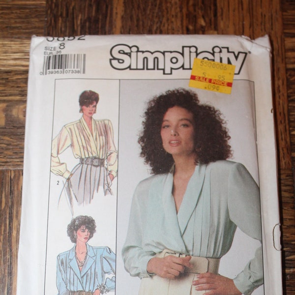 Double Front Blouse - Etsy