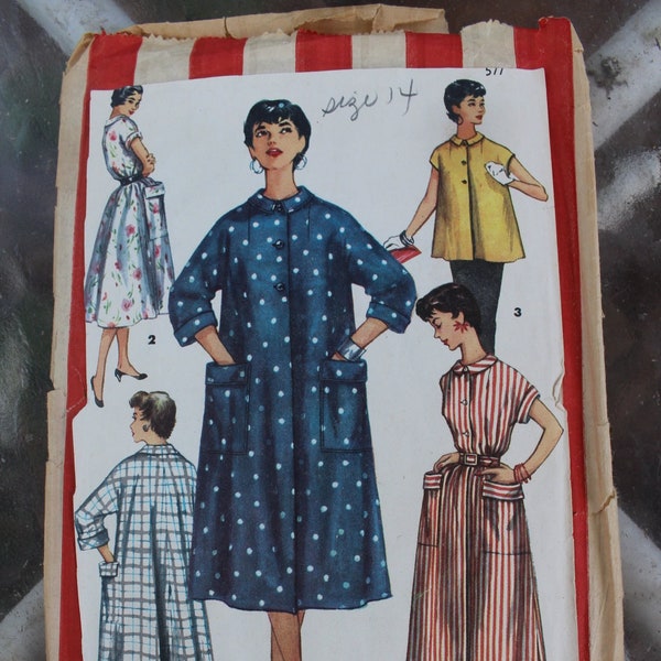 House Coat Pattern - Etsy