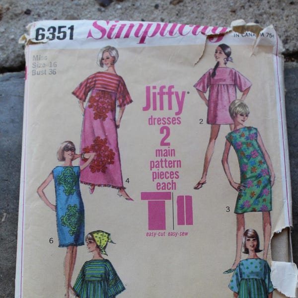 1960s Muumuu Pattern - Etsy