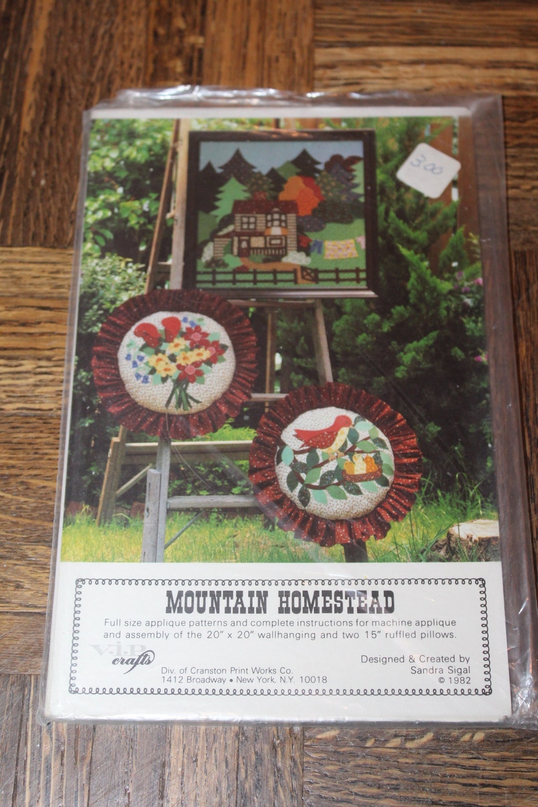 Vintage 1980s VIP Crafts Designed by Sandra Sigal Mountain Homestead ...