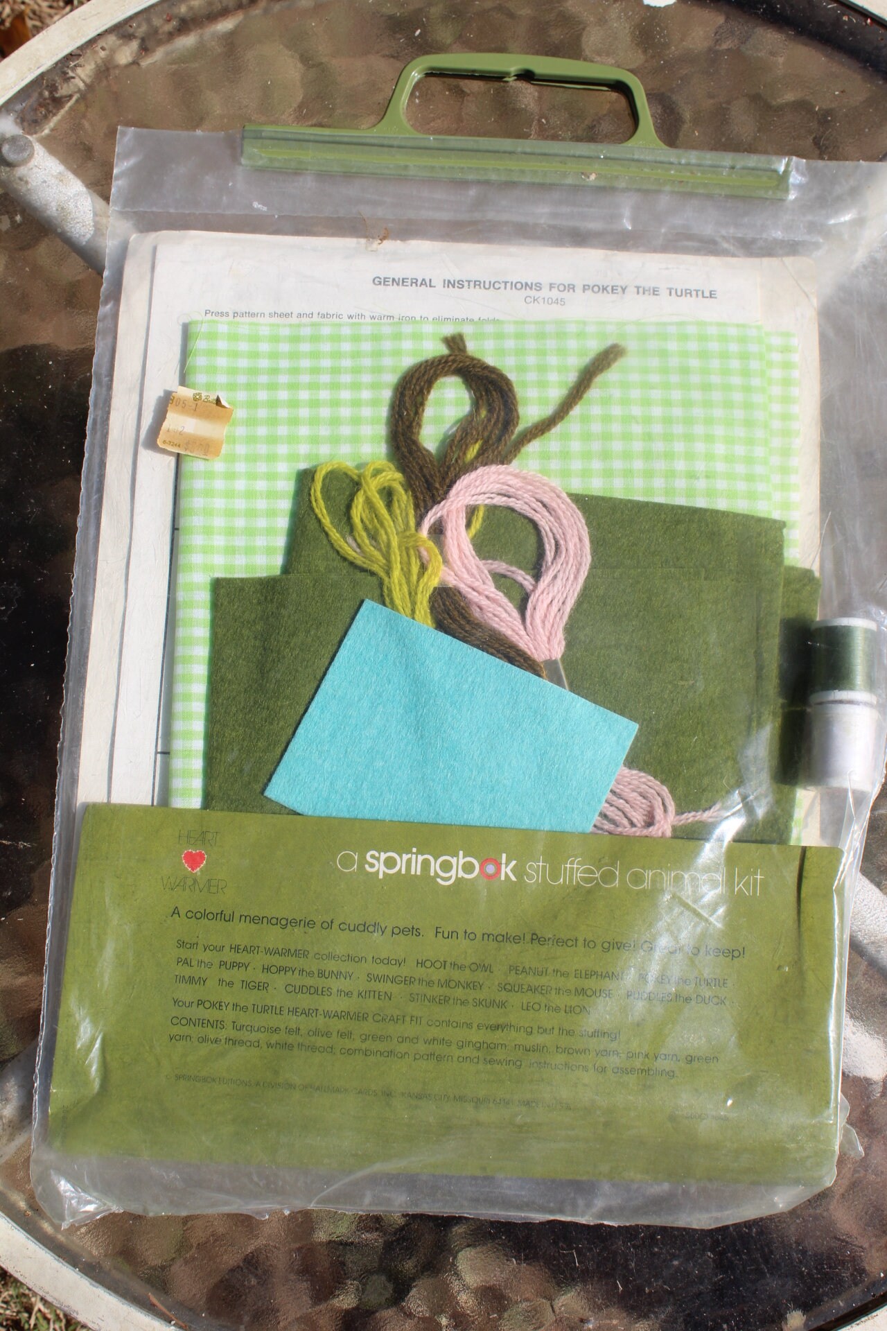 Vintage 1970s 1980s Springbok Green and White Gingham Checked - Etsy