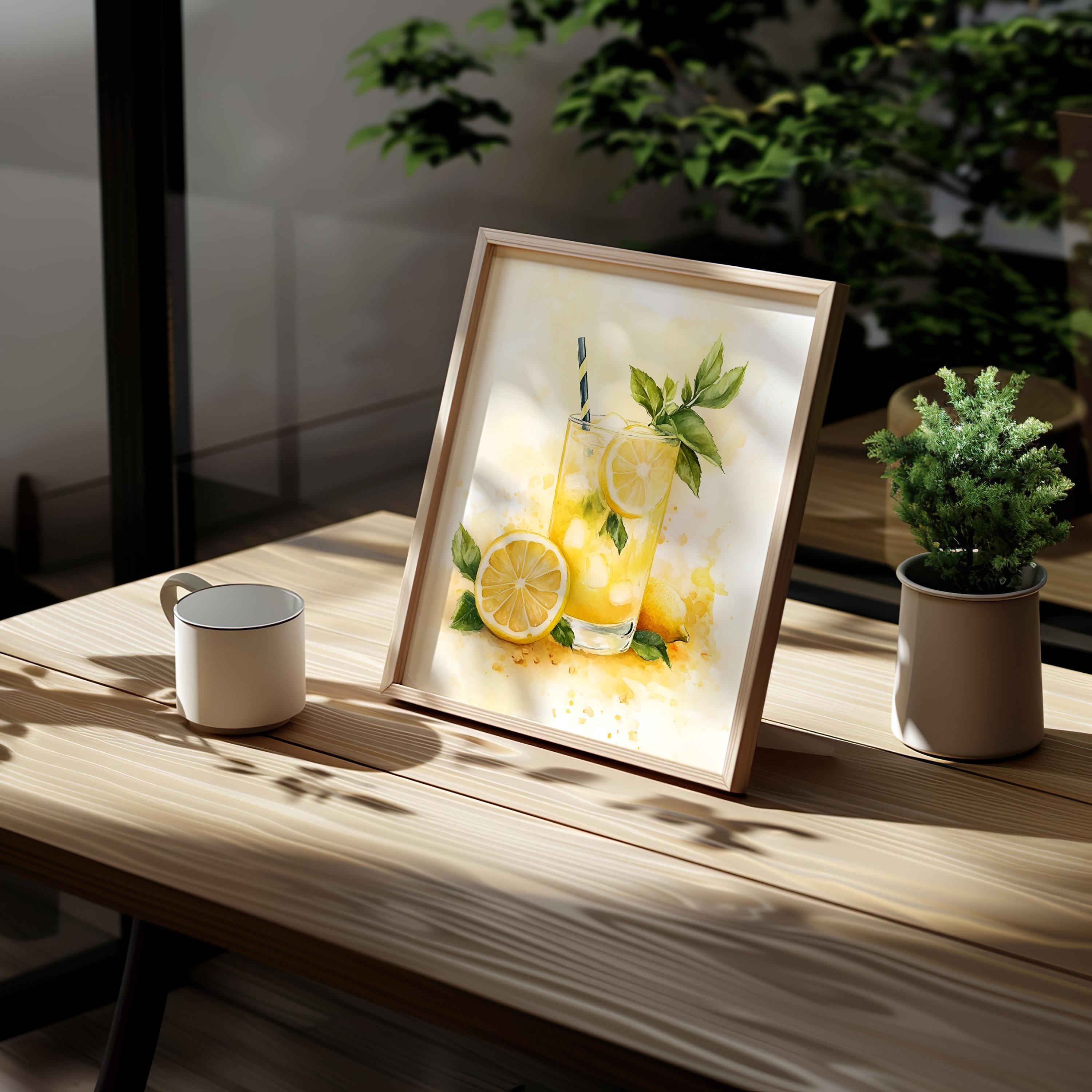 Lemonade Poster Digital Download, Lemonade Wall Art, Lemonade Art ...