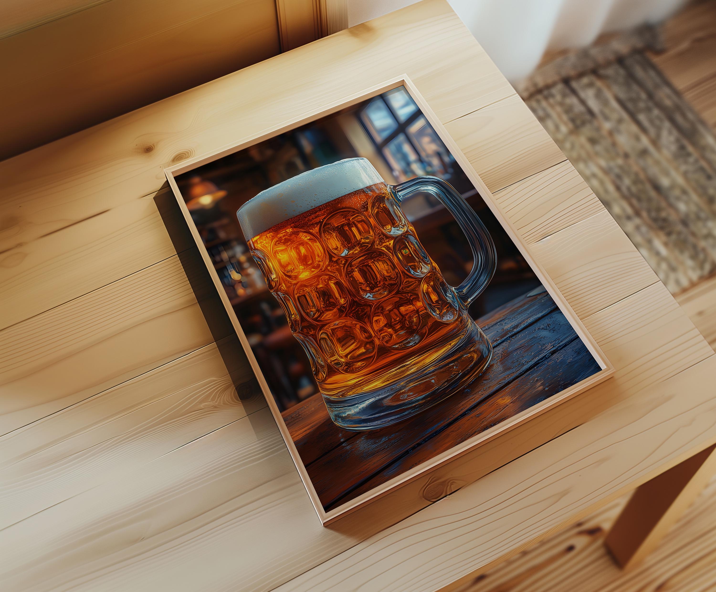 Beer Poster Digital Download, Beer Wall Art, Beer Print, Beer Bar Decor ...