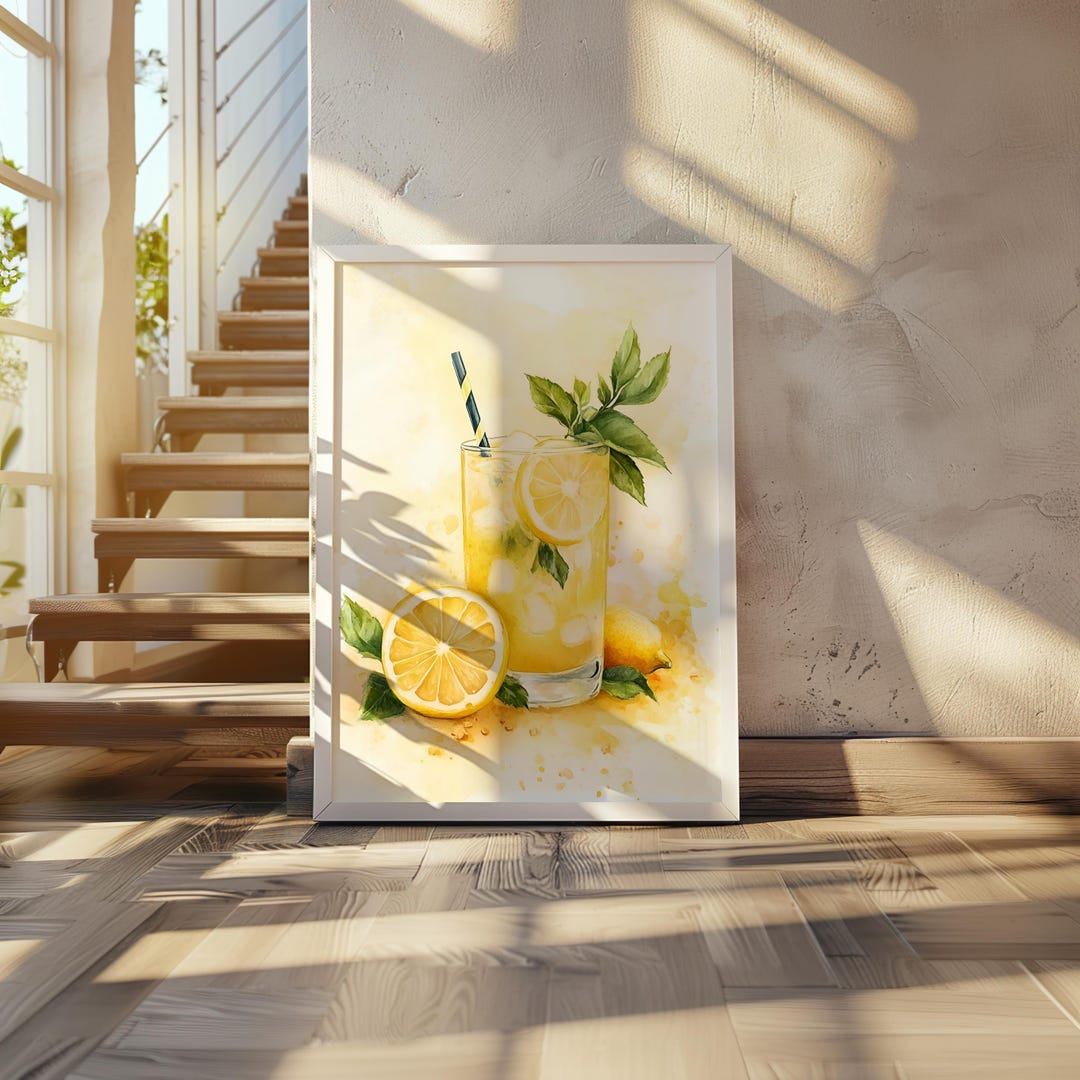 Lemonade Poster Digital Download, Lemonade Wall Art, Lemonade Art ...