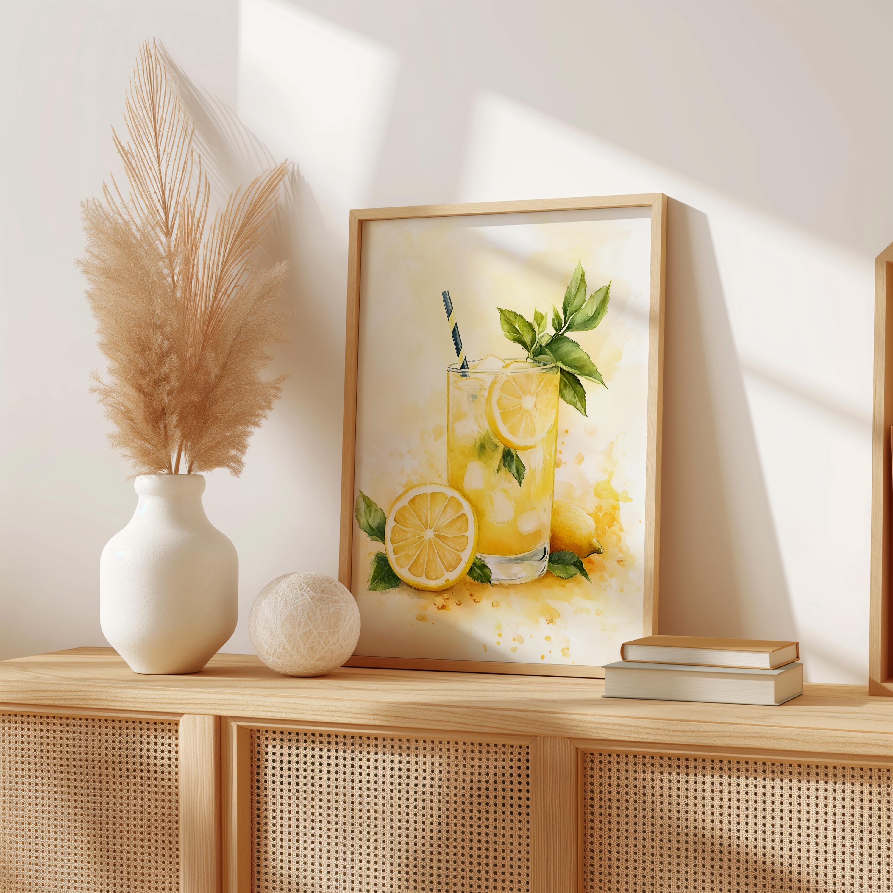 Lemonade Poster Digital Download, Lemonade Wall Art, Lemonade Art ...