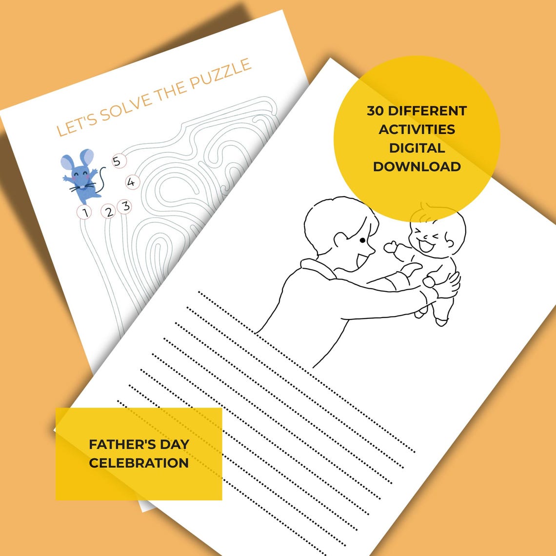 Preschool Activity Book Printable – Cut & Paste, Matching, Coloring ...