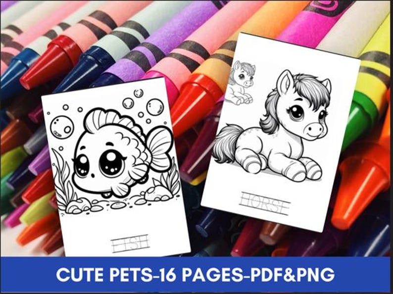 Cute Critters: A Fun-filled Activity Book - Etsy