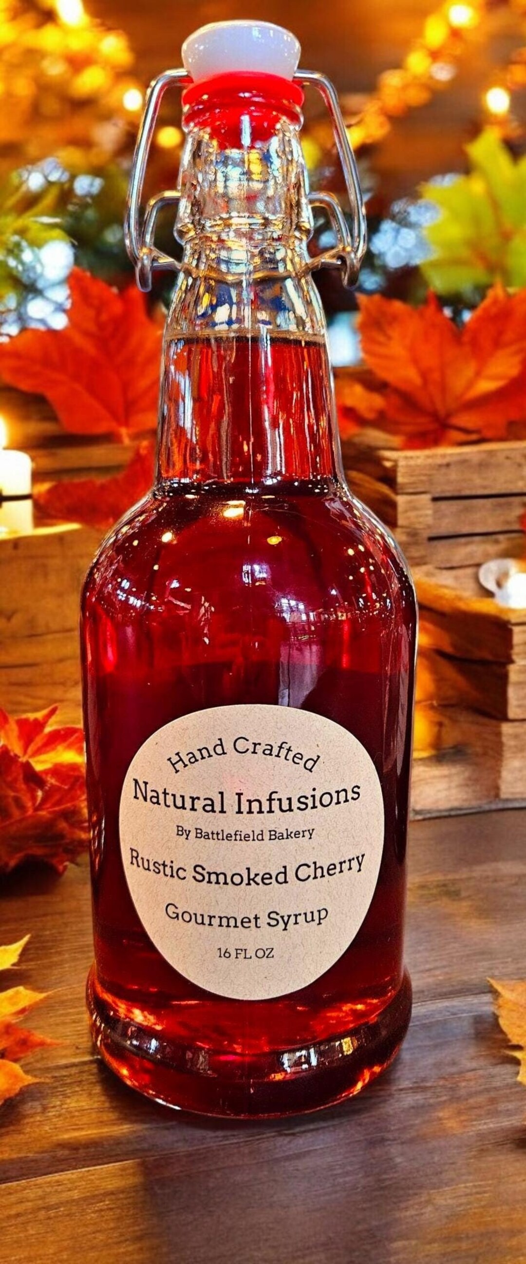 Rustic Smoked Cherry Syrup: Infused With the Deep, Smoky Flavor of ...
