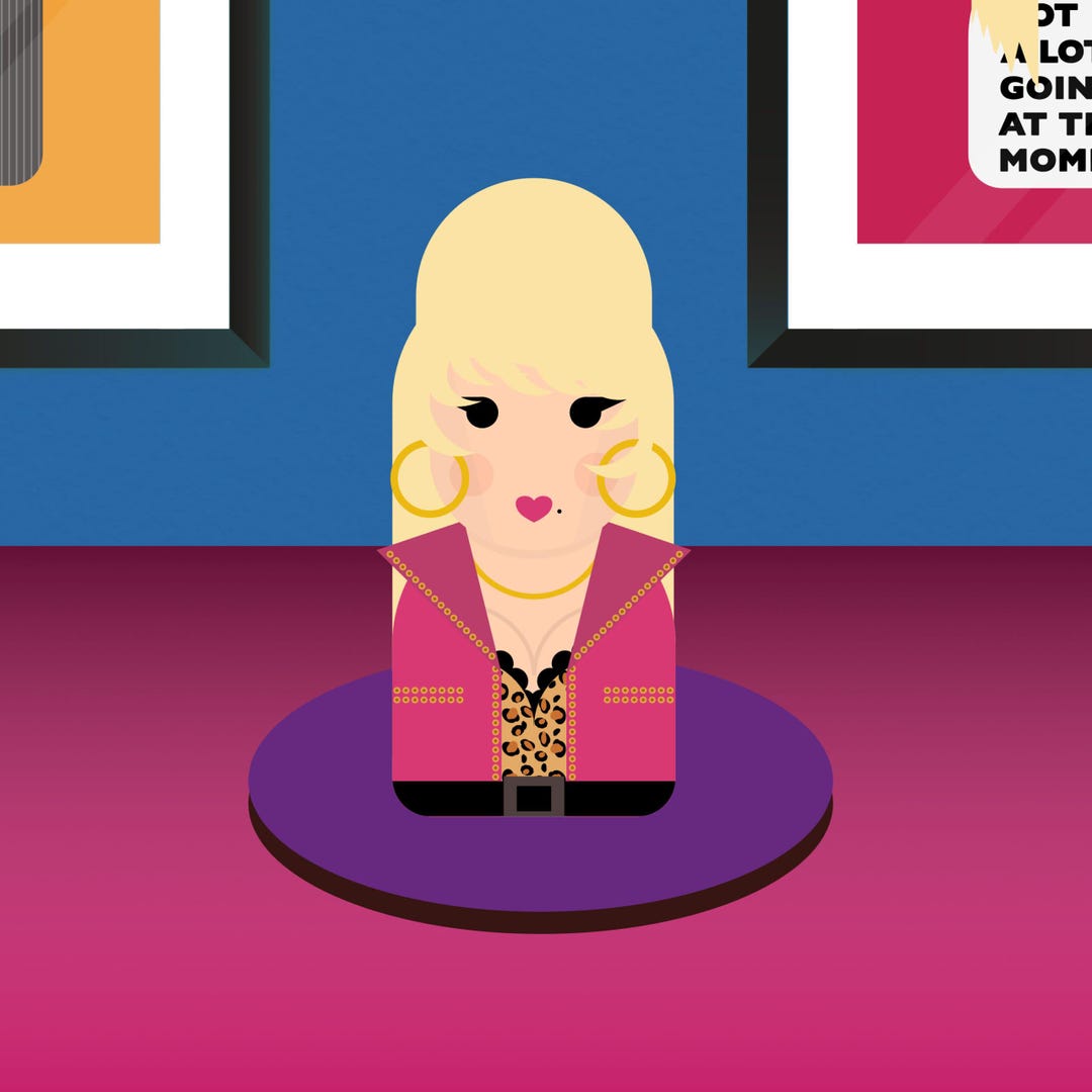 Wooden Desk Standee Inspired by Dolly Parton - Etsy