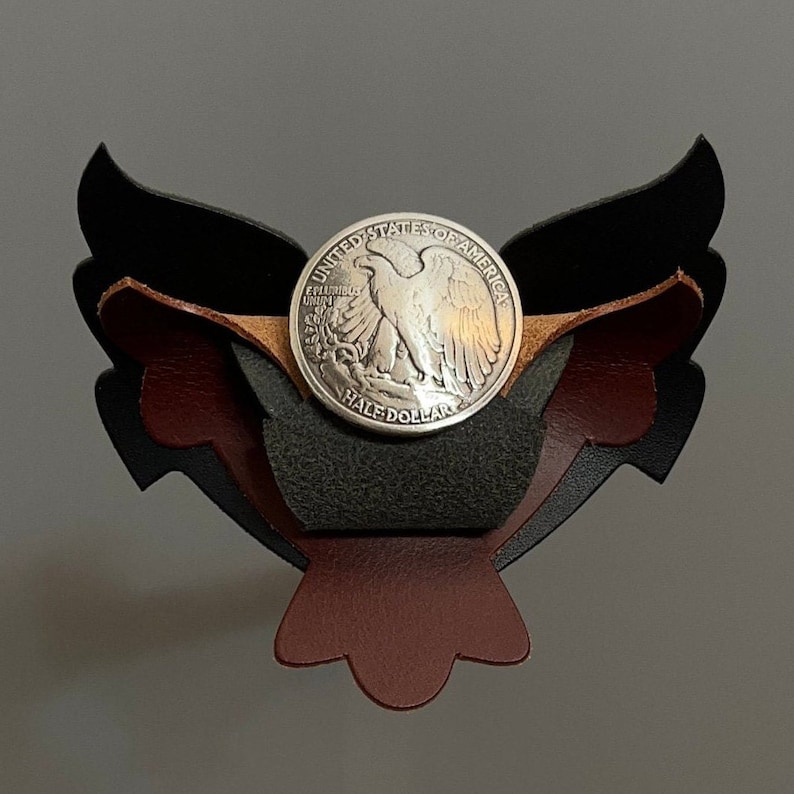 Leather Cowboy Bow Tie: Western Concho Necktie, Handmade in Texas, Bolo ...