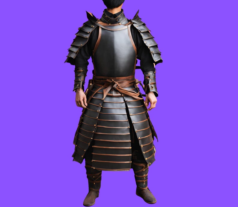 Handcrafted Samurai Armor Set | Authentic Japanese Design by ...