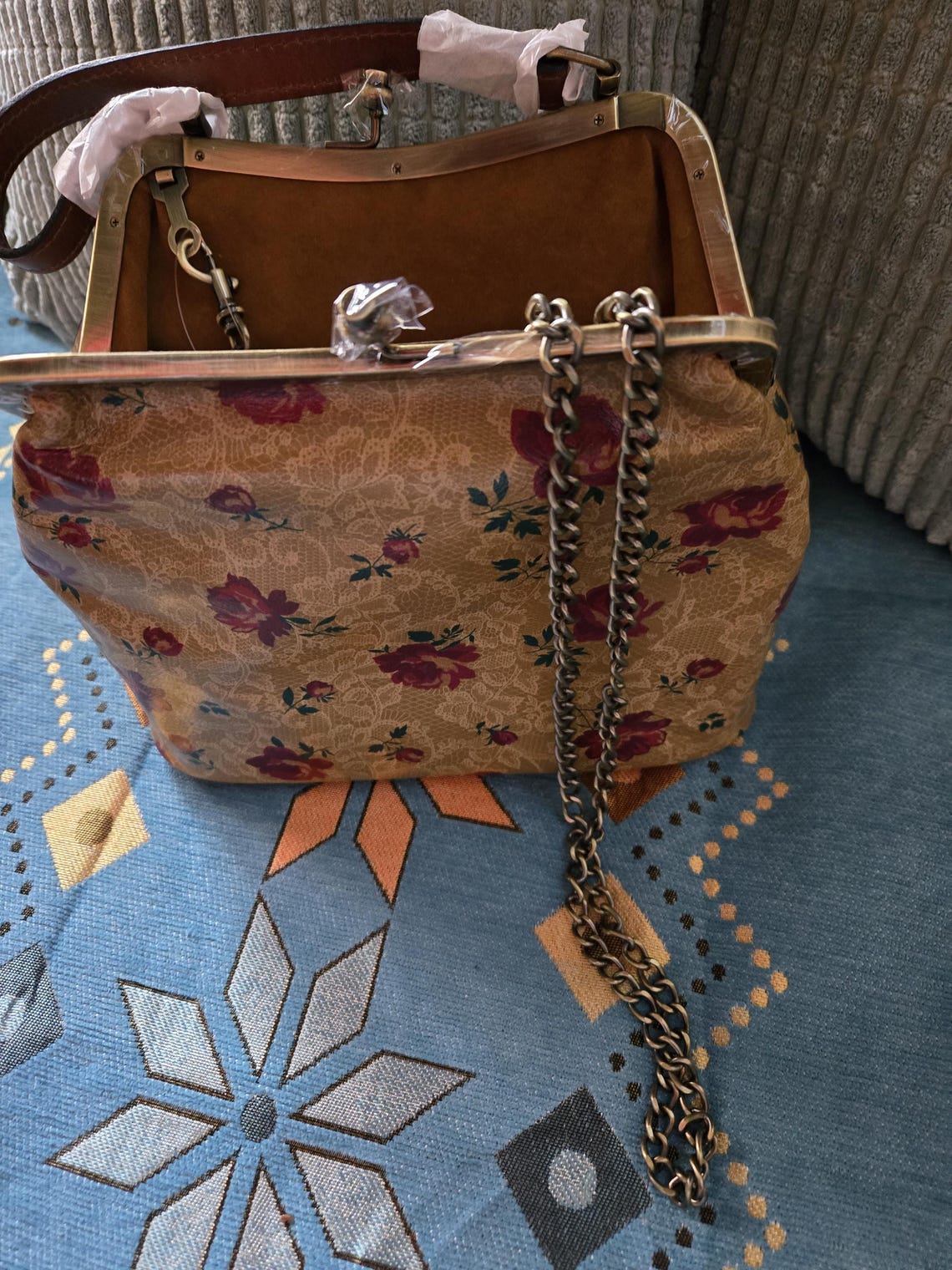 New Patricia Nash Laureana Western Lace Leather Handbag - Etsy