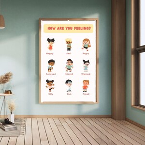 Printable Alphabet Poster for Kids | Educational Wall Art With Numbers ...