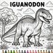 Dinosaur Coloring Book for Kids - Fun & Educational Dinosaur Types With ...