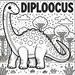 Dinosaur Coloring Book for Kids - Fun & Educational Dinosaur Types With ...