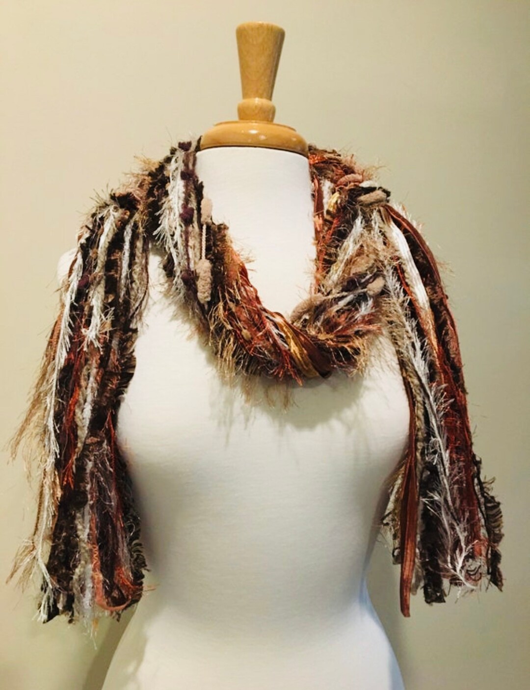 Unique Gift, Gift for Her, Copper Penny - Funky Scarves, Boho Scarves ...