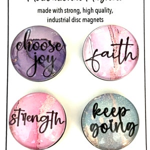 Inspirational Sayings Magnets, Mental Health Magnets, Motivational ...