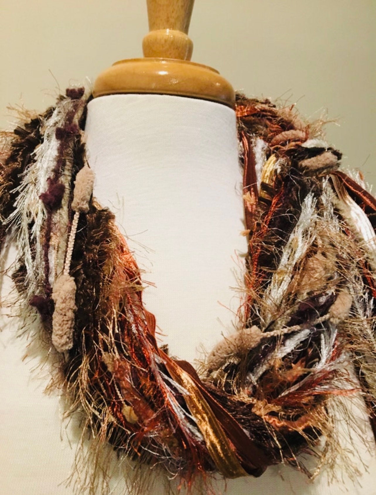 Unique Gift Gift for Her Copper Penny Funky Scarves Boho - Etsy