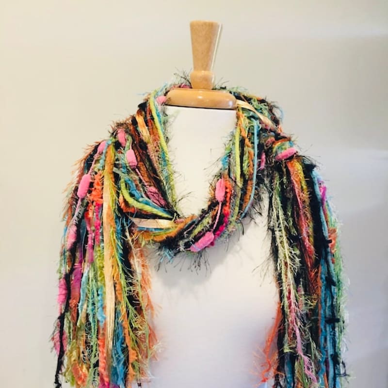 Unique Decorative Scarf - Etsy