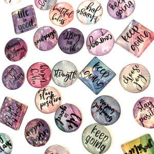 Inspirational Sayings Magnets, Mental Health Magnets, Motivational ...