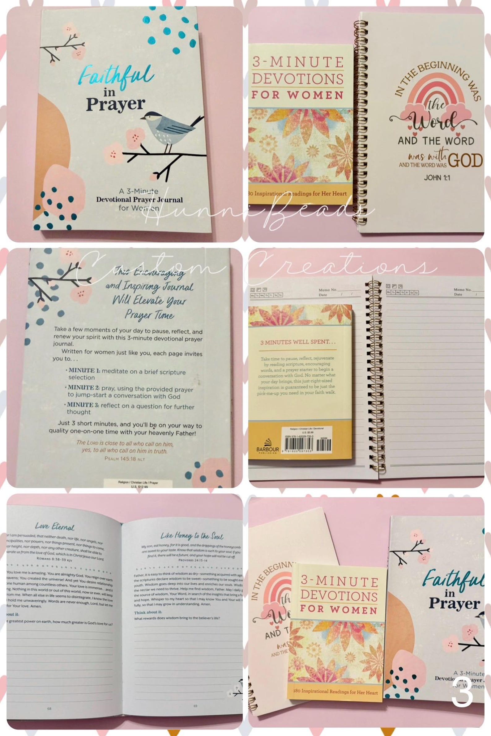 Date With God Prayer Book/devotional/journal Bundle - Etsy