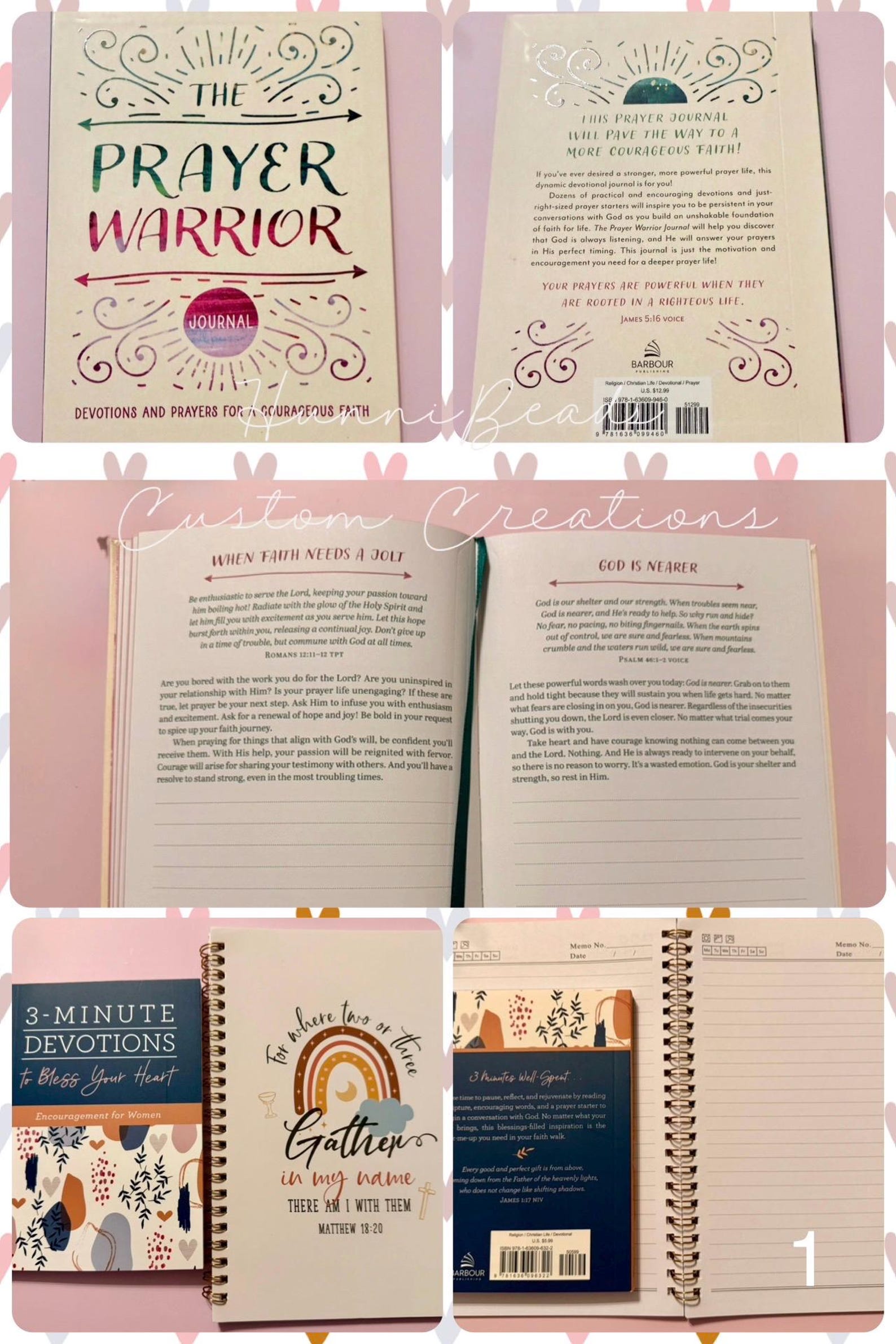 Date With God Prayer Book/devotional/journal Bundle - Etsy